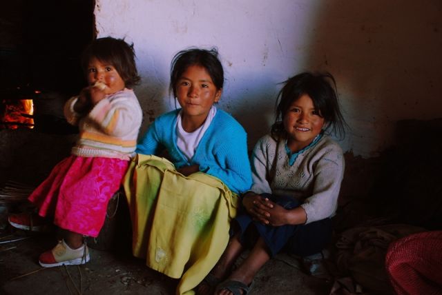 Zdjęcia: Wioska Pinaya, Cordillera Real, Chlodny poranek w wiosce ...