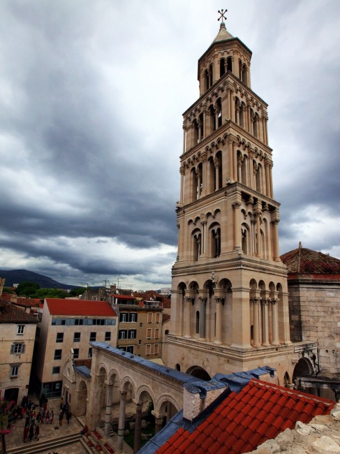 Zdjęcia: Westibul, Split, Pałac Dioklecjana, Wieża z widokiem na ...