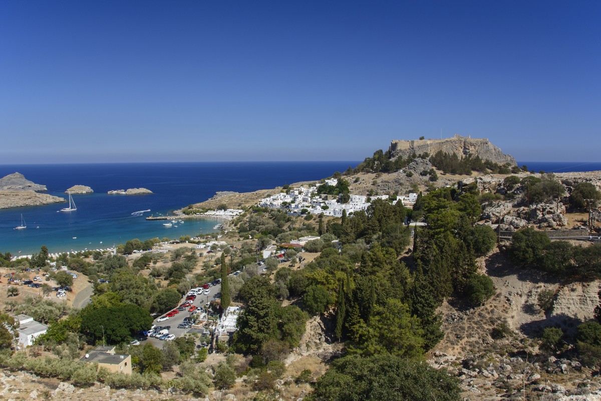 Zdjęcia: Lindos , Rodos (Wyspy Egejskie Południowe), Lindos, GRECJA