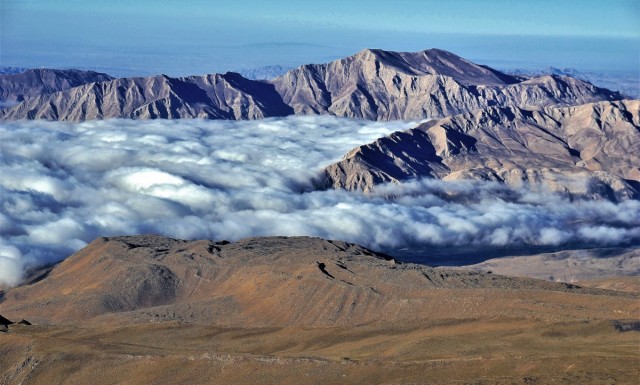 Zdjęcia: Demawend, Góry Elburs, Demawend u progu dnia., IRAN