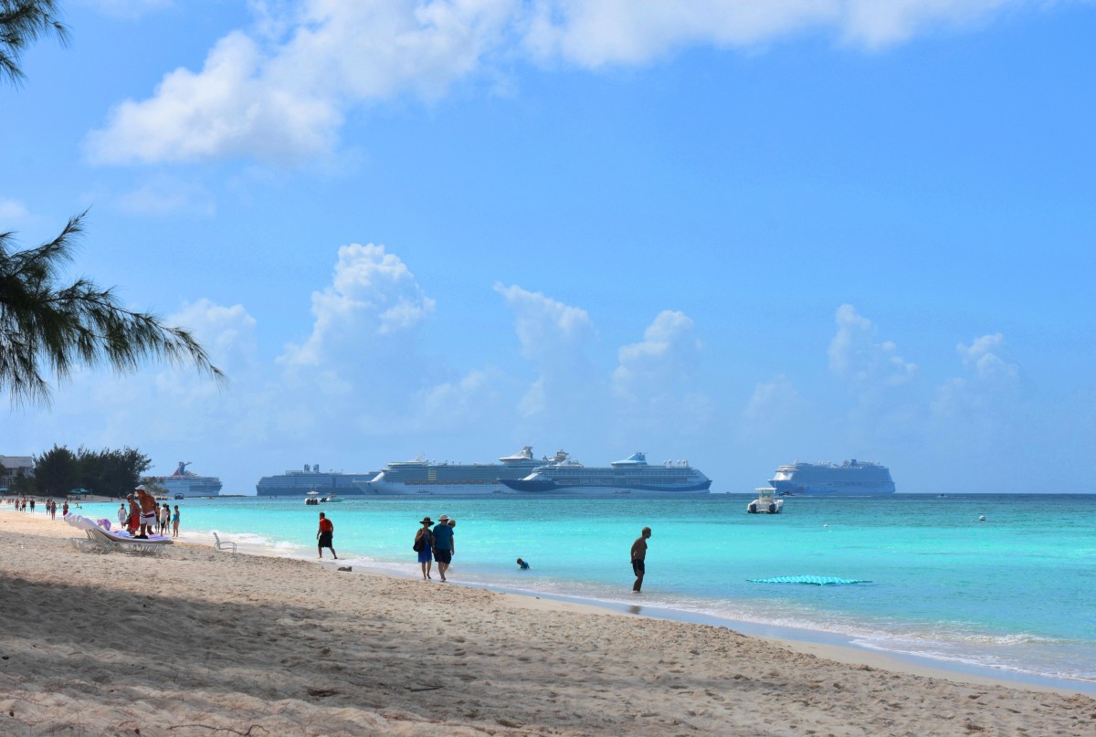 Zdjęcia: okolice George Town, Wyspa Wielki Kajman, Siedmiomilowa plaża ...