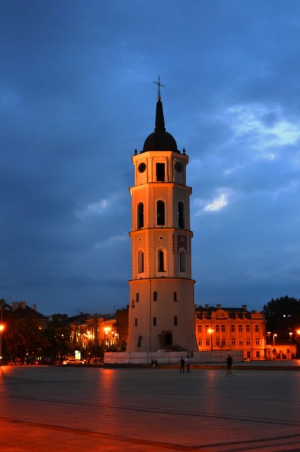 Zdjęcia: Wilno, Litwa, Wilno nocą, LITWA