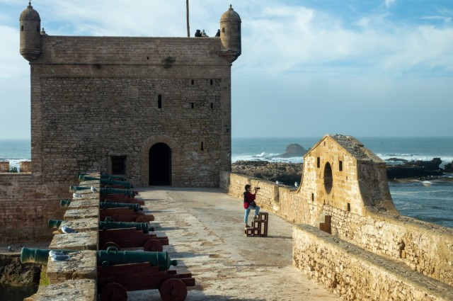 Zdjęcia: fort, As Sawira, Ułatwienia dla fotografujących ;-), MAROKO