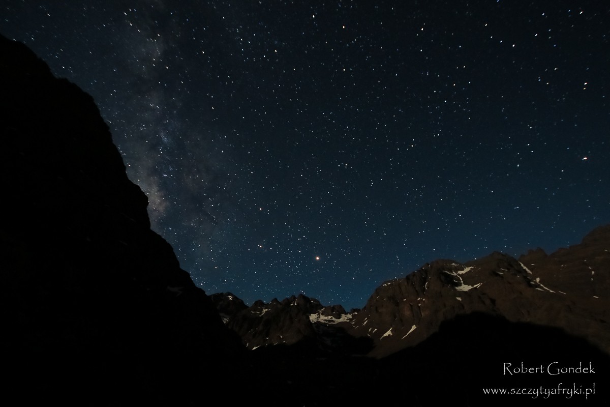 Zdjęcia: Góry Atlas, Góry Atlas, Góry Atlas nocą, MAROKO