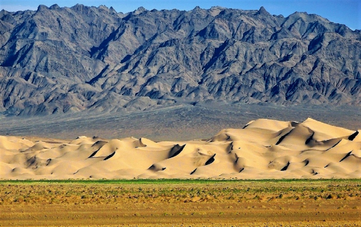 Zdjęcia: Park Narodowy Gobi Gurvansaikhan, Pustynia Gobi, Chongoryn Els ...