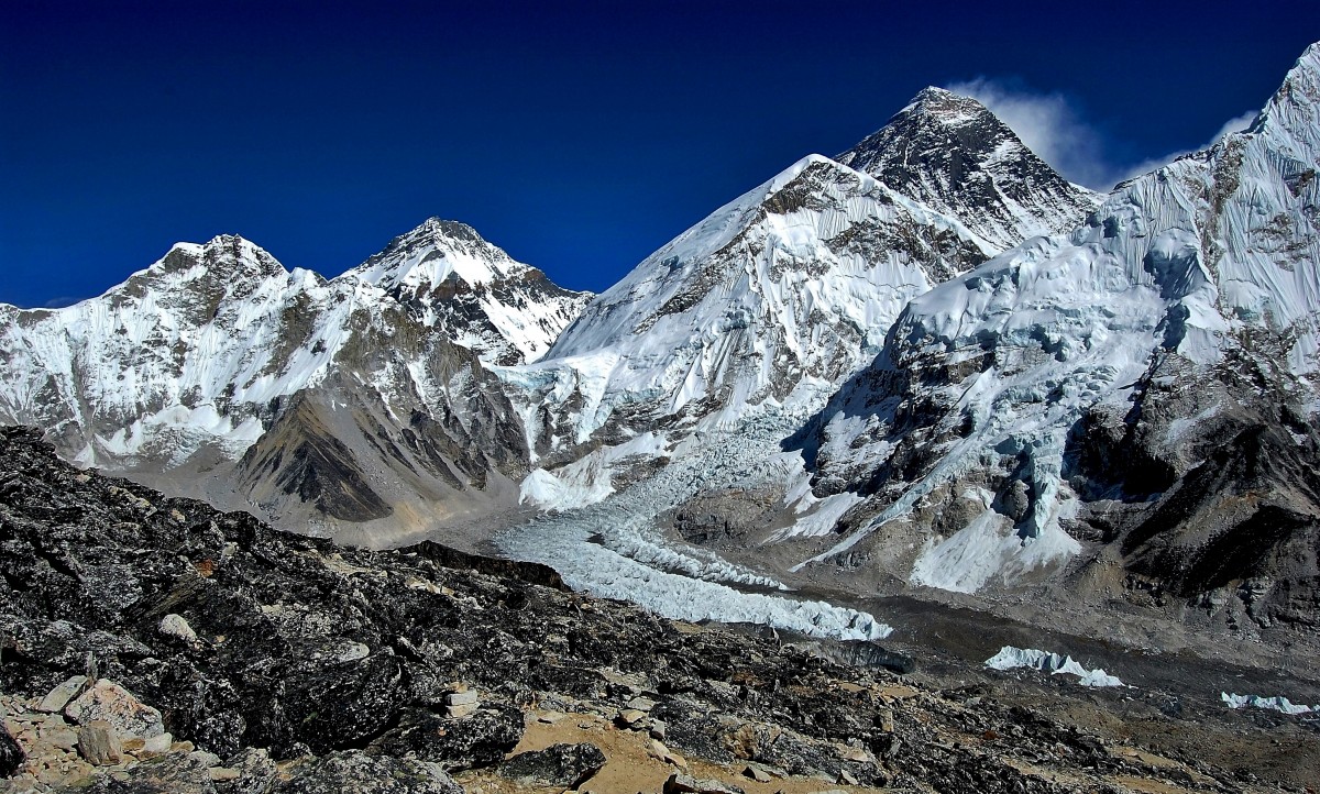 Zdjęcia: widok ze szczytu Kala Pattar, Sagarmatha Himal (Mt. Everest ...