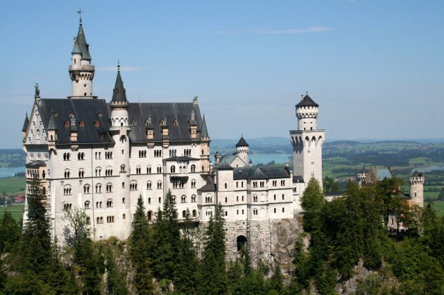 Zdjęcia: Zamek Neuschwanstein, Schwangau, Bajkowy zamek 1, NIEMCY