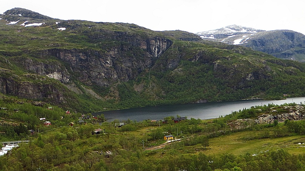 Zdjęcia: trasa kolejki flamsbana Myrdal - Flam, Norwegia południowo ...
