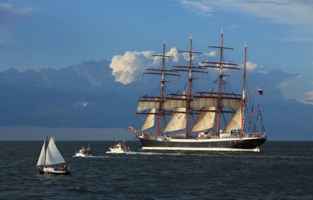 Zdjęcia: Zatoka Gdańska, Pomorze, STS Siedow (STS Sedov) - rosyjski ...