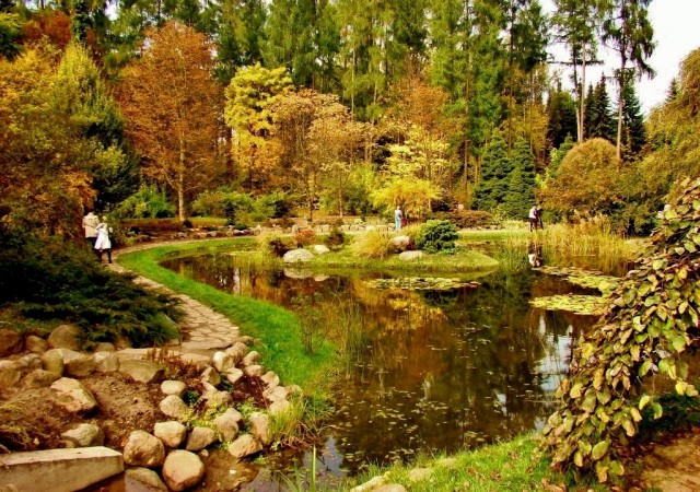 Zdjęcia: Rogów, województwo łódzkie, Arboretum w Rogowie, POLSKA