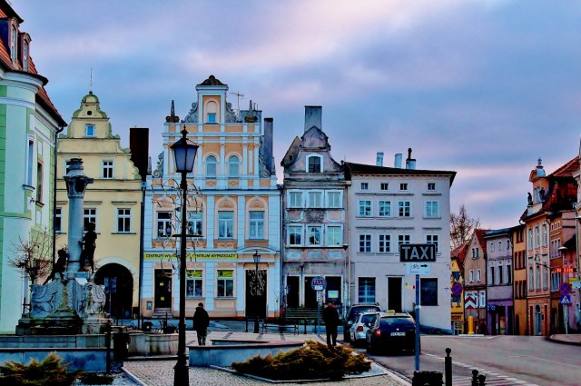 Zdjęcia: Gryfów Śląski, województwo dolnośląskie, Rynek w Gryfowie, POLSKA