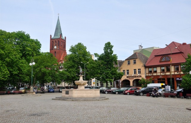 Zdjęcia: Barlinek, zachodniopomorskie, Rynek w Barlinku, POLSKA