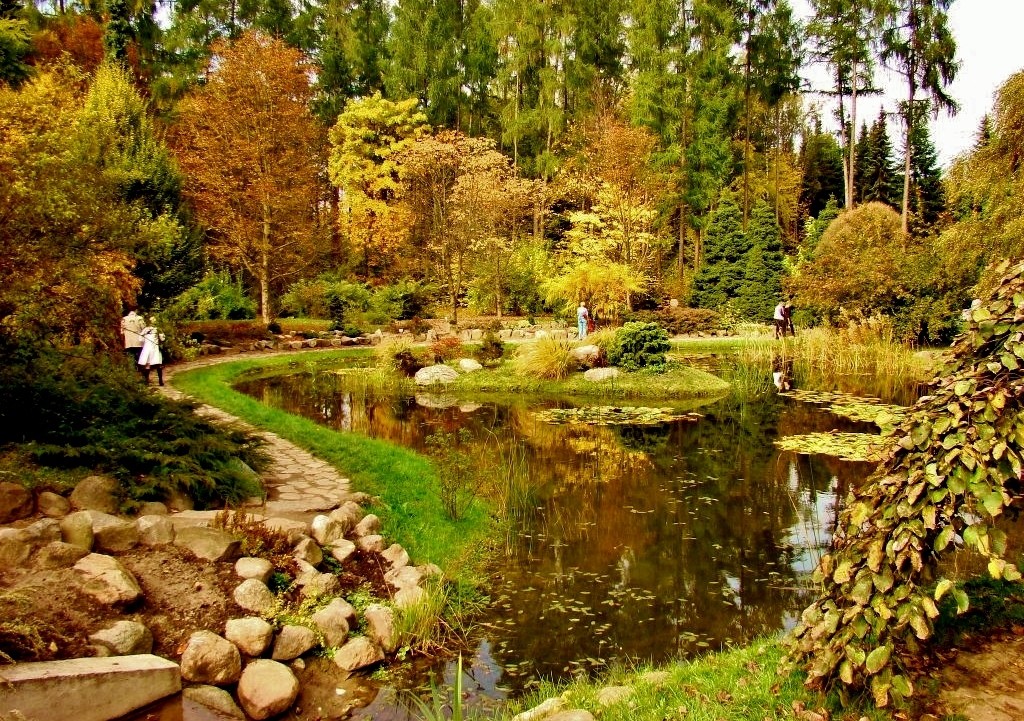 Zdjęcia: Rogów, województwo łódzkie, Arboretum w Rogowie, POLSKA