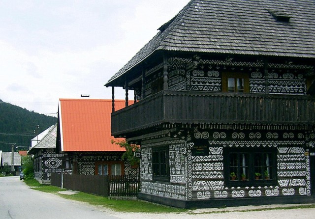 Zdjęcia: Cicmany, powiat Żylina, Cicmany 14 lat temu, SłOWACJA