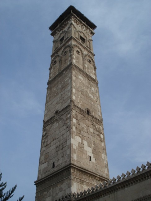 Zdjęcia: Aleppo/Halab, Stare Miasto, Aleppo, Minaret meczetu Umajjadów ...