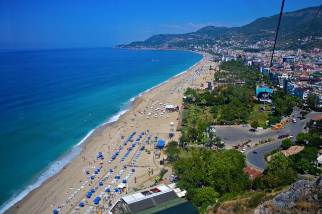 Zdjęcia: Alanya, Plaża Kleopatry, TURCJA