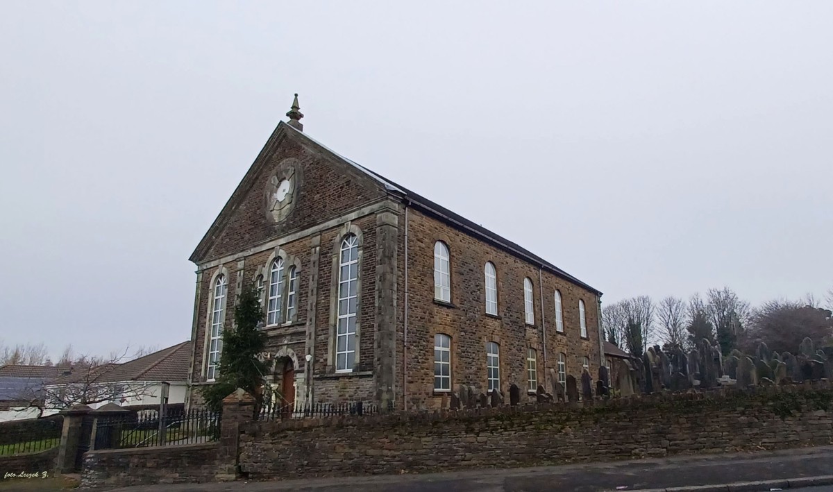 Zdjęcia: Dzielnica Llansamlet, Swansea., Niezależna kaplica., WALIA